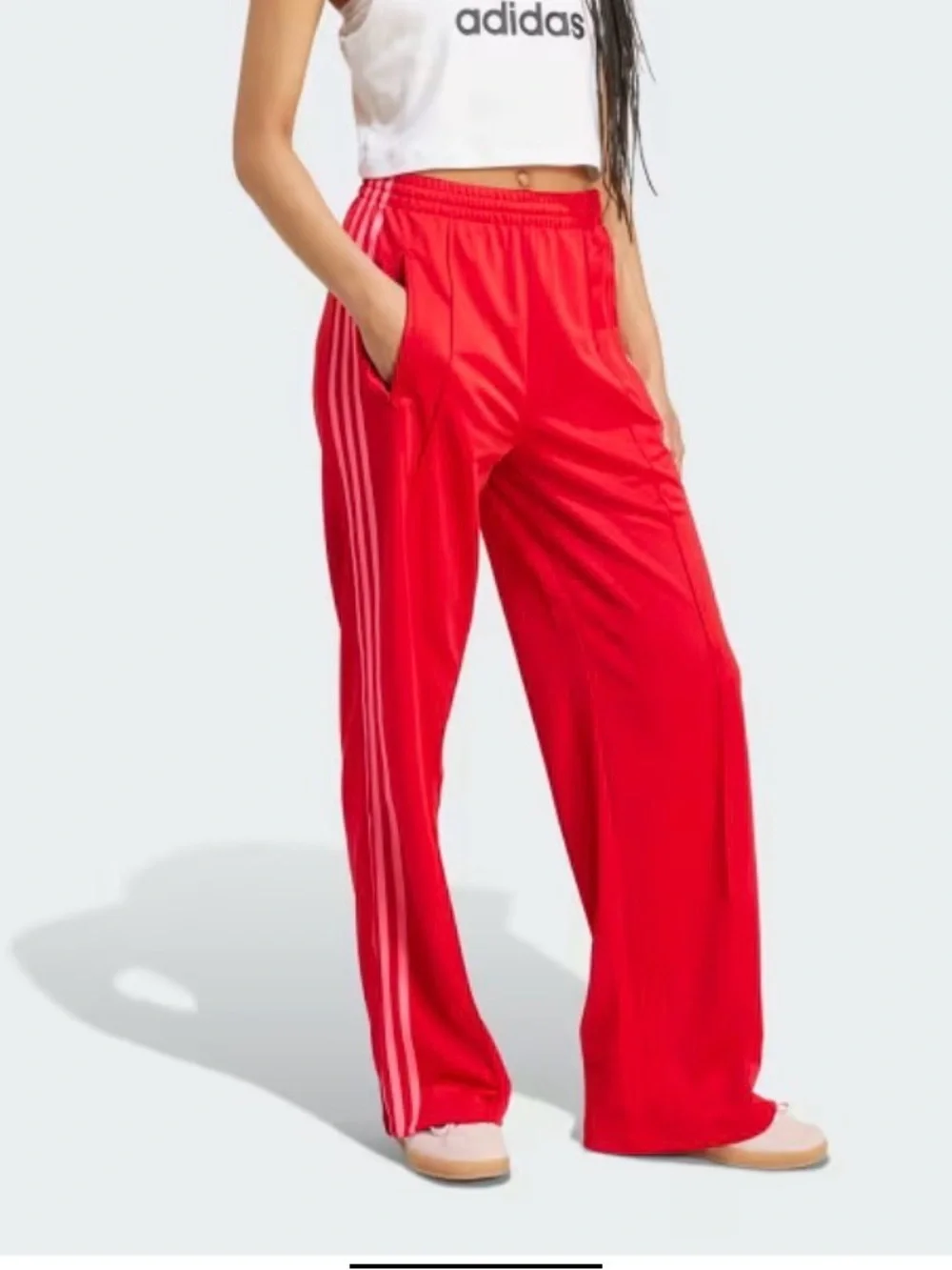 adidas Originals | Pants & Jumpsuits | Adicolor Classic Firebird Loose ...